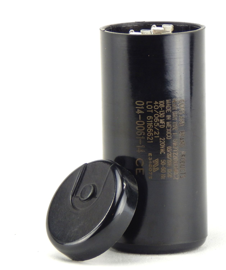 Copeland Start Capacitor |220V | 108-130 MFD | Refrigerative Supply